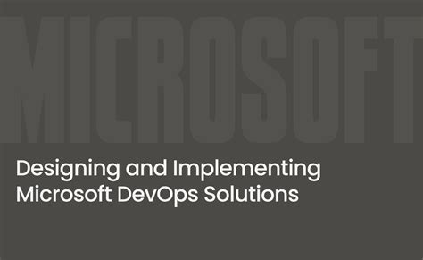 Designing And Implementing Microsoft Devops Solutions Decision Tree
