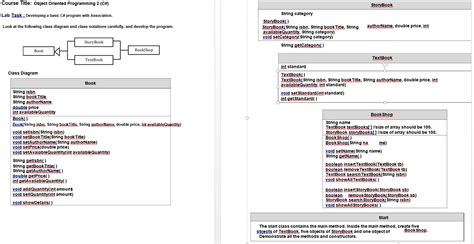 Solved Course Title Object Oriented Programming 2 C Lab Chegg