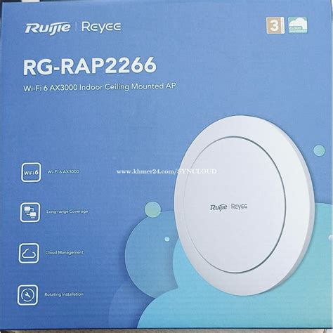 rg rap2260 h reyee wi fi 6 ax6000 high density multi g ceiling access