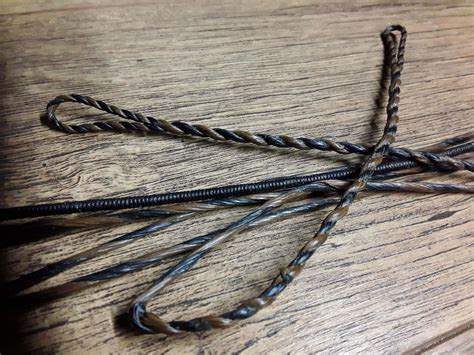 Longbow String Pre Stretched And Waxed With Serving For Wooden Arrows