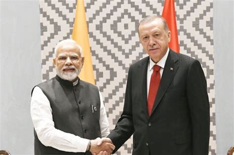 Sco Meet Pm Modi Holds Bilateral Talks With Turkish President Erdogan