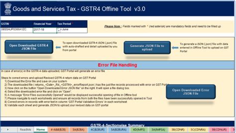 User Manual GSTR Offline Utility GSTZen