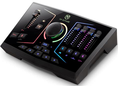 M-Audio M-Game RGB Dual – звуковой USB интерфейс/микшер для стримеров ...
