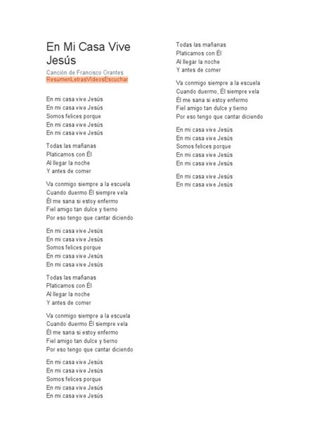 En Mi Casa Vive Jesús Pdf Deidad Creadora Abrahán