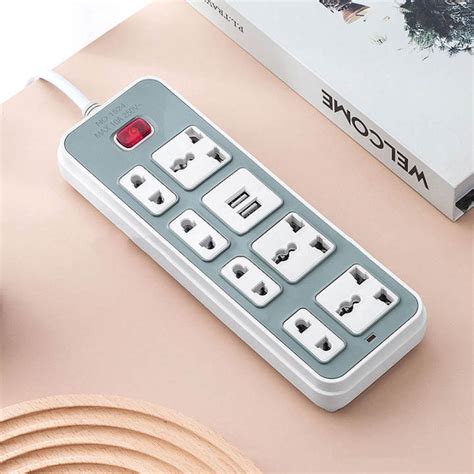 Original Heavy Multifunction Socket Plug Universal Socket Power Strip With 9 Power Socket 2