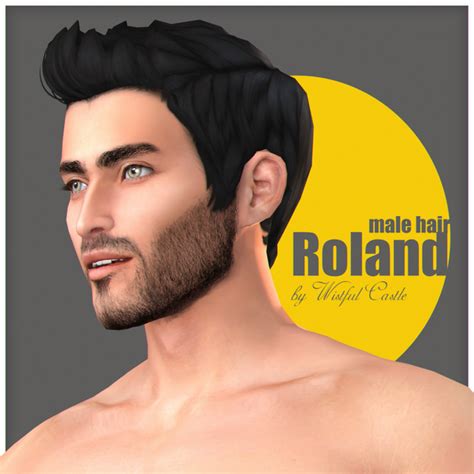 Roland Male Hair Wistful Castle Sims 4 Cc Wistful Castle Sims 4