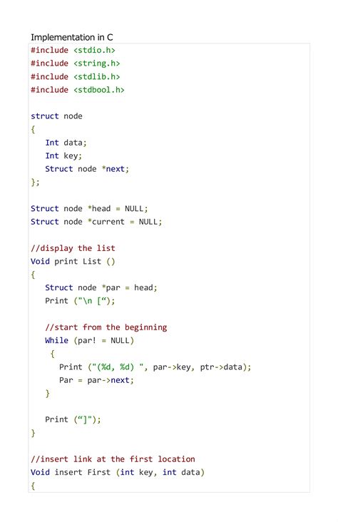 implement of c and its coding programming by sarmad baloch pdf