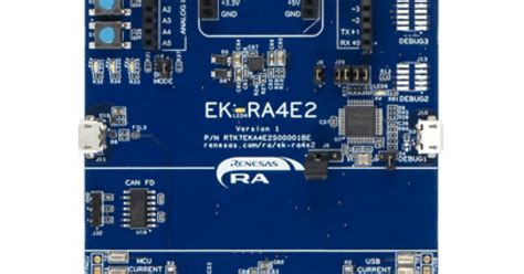 Ek Ra4e2 Evaluation Kit For Ra4e2 Mcu Group Renesas
