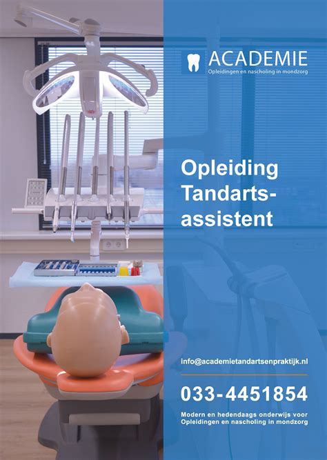 Academie Tandartsenpraktijk Brochure Opleiding Tandartsassistent