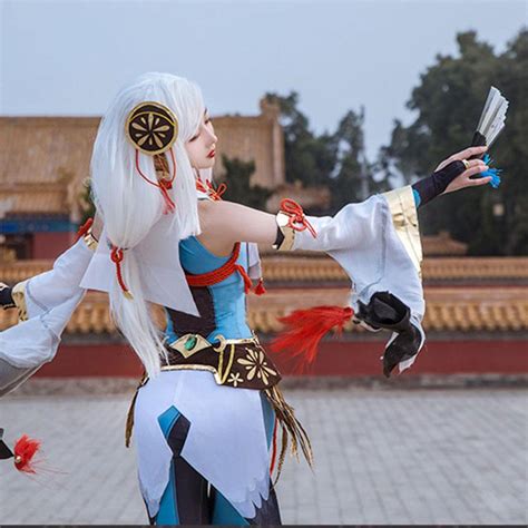 Game Genshin Impact Shenhe Shen Li Cosplay Costume Cosplay Shop