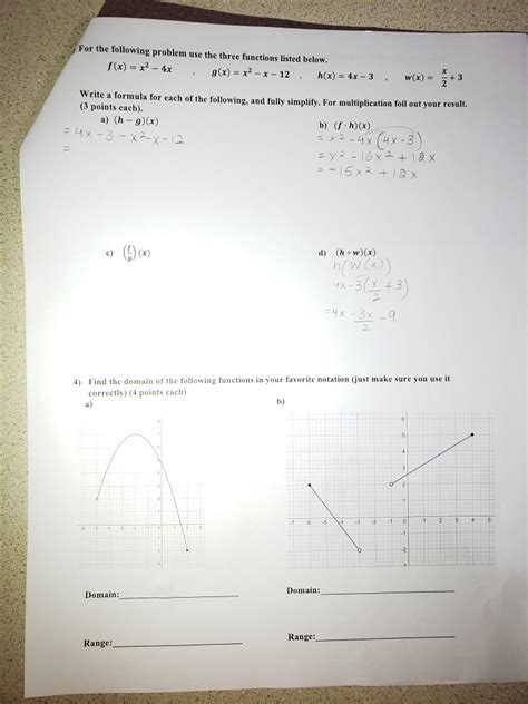 Solved For The Following Problem Use The Three Functions Chegg Com