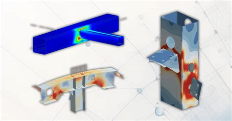 Plastic Shell Feature In Fem Design 23 For Steel Joint Analysis Strusoft