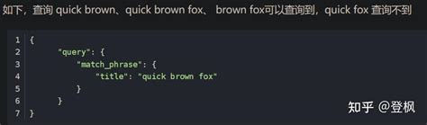 elasticsearch 常见几种查询方式 知乎