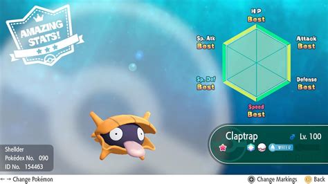 Master Trainer Quest 121 153 I Am The Shellder Master Super Perfect Stats Max Happiness Max