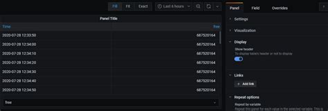 Table Not Able To Display More Than One Column Issue Grafana Grafana Github