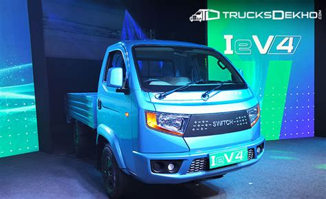 Switch Mobility Unveils Iev 3 And Iev 4 Electric Trucks In India