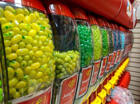 Various Kinds Of Jelly Beans In The Store Editorial Stock Image Image