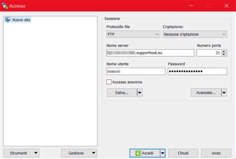 Winscp Guida Completa Al Client Ftp Supporthost