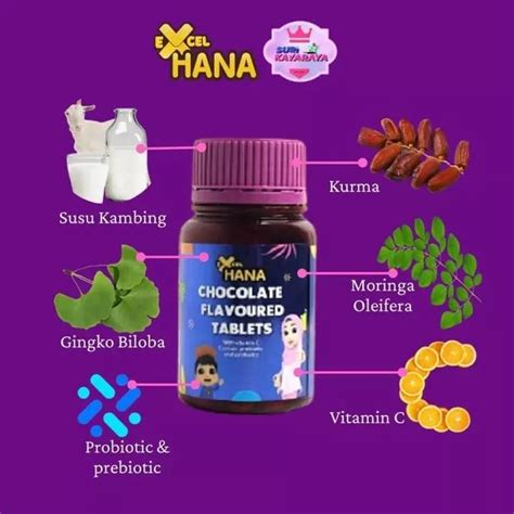 Excel Hana Health And Nutrition Health Supplements Vitamins