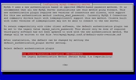 Установка Mysql на Debian 9