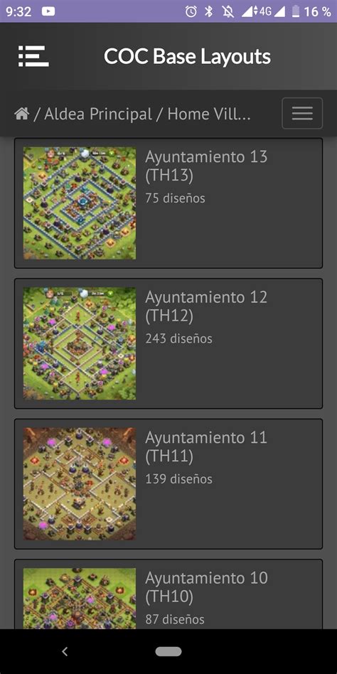 Base Layouts For Coc For Android Download