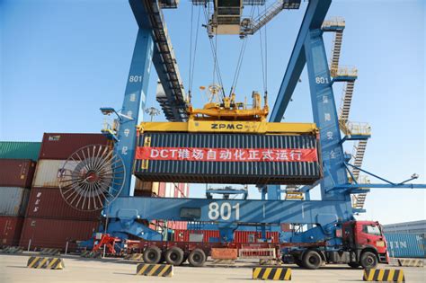 Dalian Port Opens New Mode Of ＂automated＂ Operation Of Container Yards 信德海事网 专业海事信息咨询服务平台