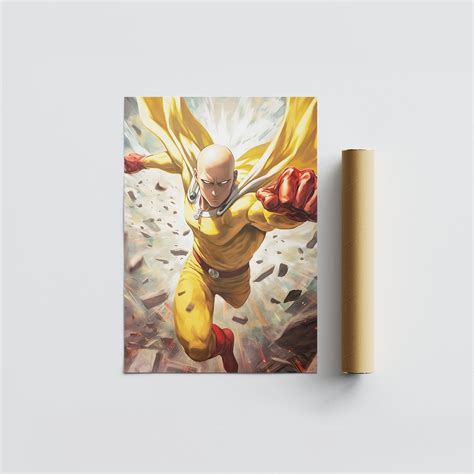 Anime One Punch Man On Trend Poster One Punch Man Merch