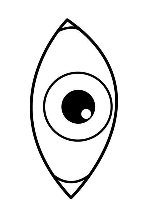 Eyes Coloring Pages Preschoolers Cartoon [2025]