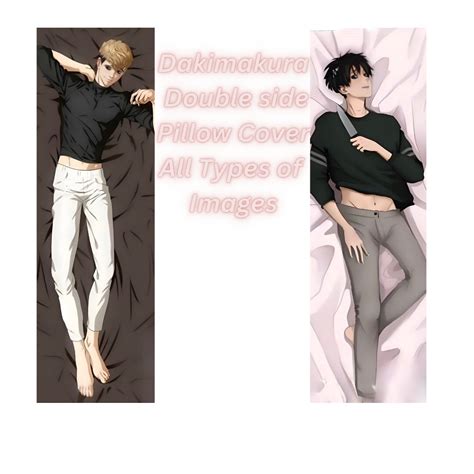 Dakimakura Anime Pillow Cover Body Pillow Covers With Custom Etsy