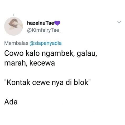 Begini Kata Netizen Kalau Cowok Dan Cewek Lagi Marah Kocak