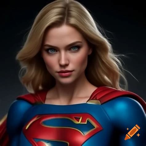 Sabrina Carpenter As Supergirl On Craiyon