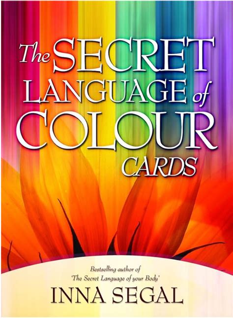 The Secret Language Of Colour Cards Inna Segal Featherstons