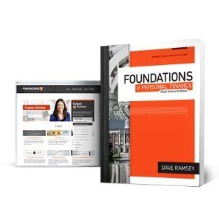 Foundations In Personal Finance High School Edition Dave Ramsey