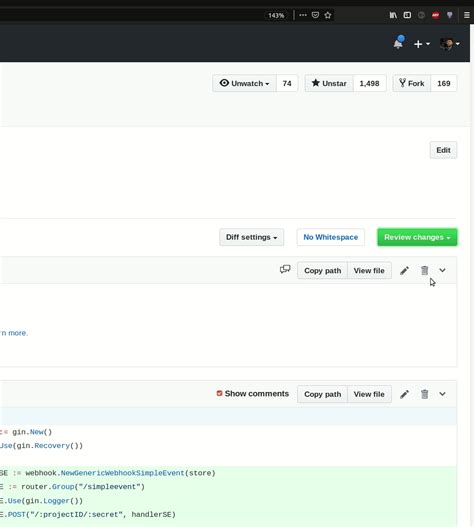 Github Review Unable To Use Submit Review Dialog · Issue 836