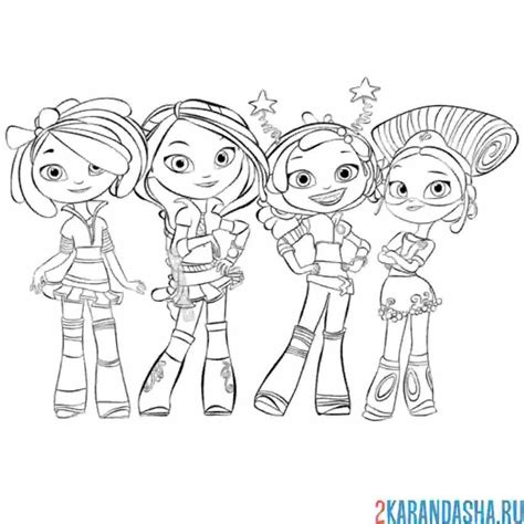 Рисунки сказочного патруля