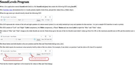 Solved Sound Levels Program Write A Java Application Named