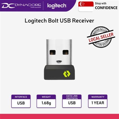 Logitech Bolt Usb Receiver To Be Used With Logi Bolt Wireless Mouse Keyboard 956 000009 Lazada