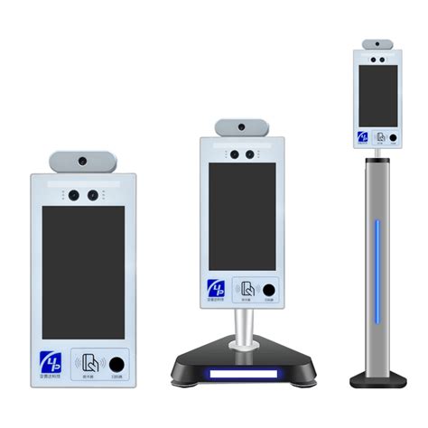 Face Recognition Temperature Detection Turnstile Rfid Swing Barrier