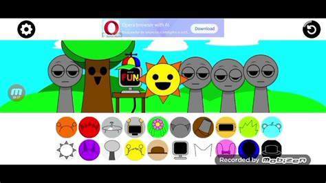 Primeiro Vídeo Do Canal Baixei Uma Cópia De Sprunki Incredibox Jogo Cute Vs Scary Beats Youtube