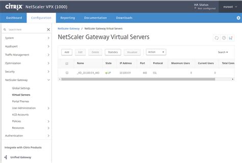 Updating Ldap Credentials For Netscaler Vpx 1000