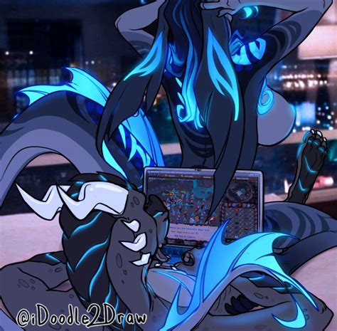 Rule 34 Anthro Breasts City Cityscape Computer Distracted Distracted Sex Dragon Duo