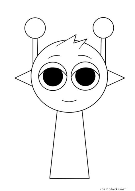 Розмальовка Спрункі Саймон ⭐️ роздрукувати скачати безкоштовно А4 розфарбовку