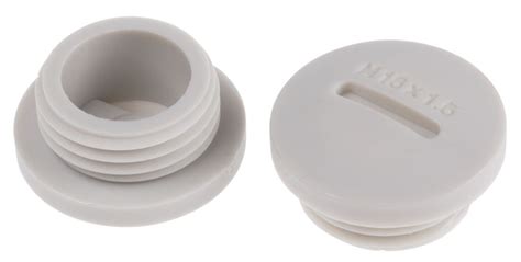 Rs Pro M16 X 15 Blanking Plug Nylon 66 157mm Threaded Rs