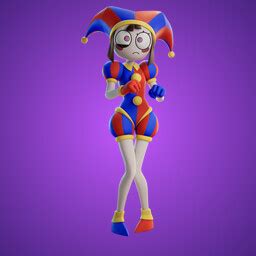 Pomni Fortnite Skin Fortnitegg