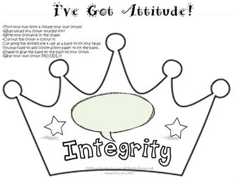 Ib Pyp Crowns With Ib Attitude Growth Mindset Activity Early Years