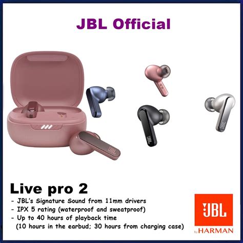 Jual JBL Live Pro 2 True Wireless Noise Cancelling Earbuds TWS Live Pro2 Shopee Indonesia
