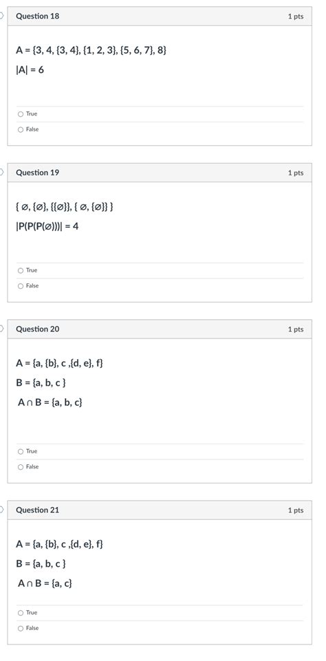 Solved Question 18 1pts A 34 34 123 567 8 ∣a∣6