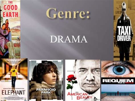 Codes And Conventions Of Drama Ppt