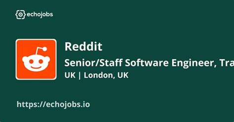 Reddit Is Hiring Seniorstaff Software Engineer Transport London Uk