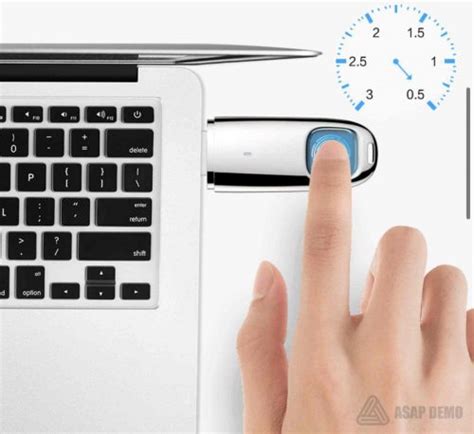 USB Flash With Fingerprint Personal Data Protection